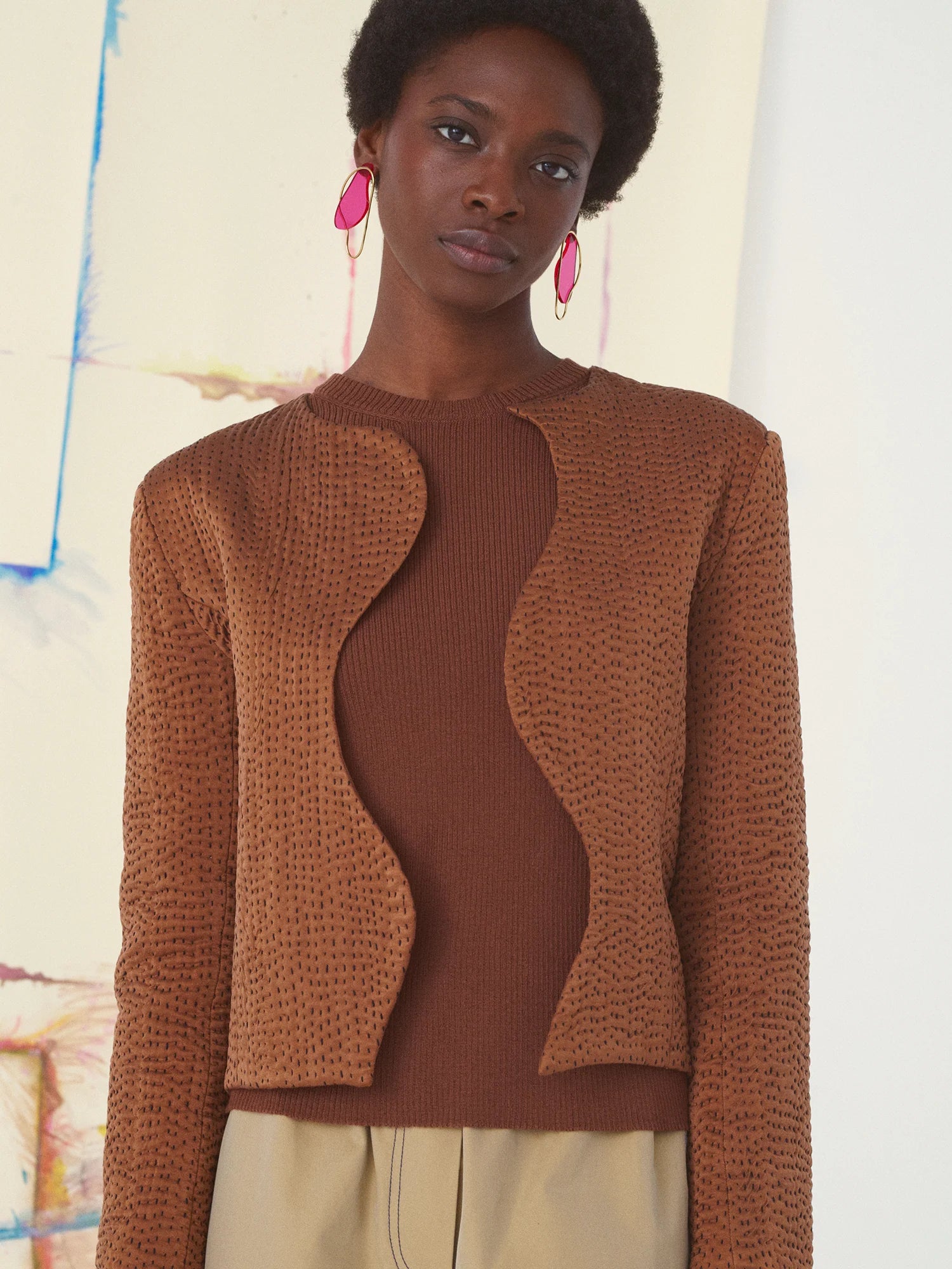 The Felicie Jacket – o'de rose
