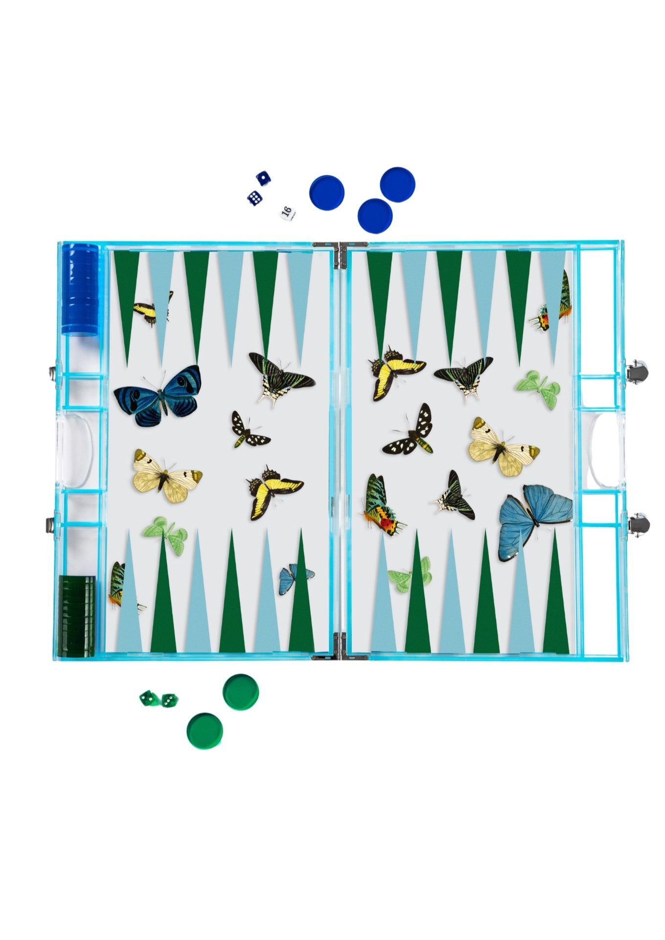 Butterflies Backgammon – o'de rose
